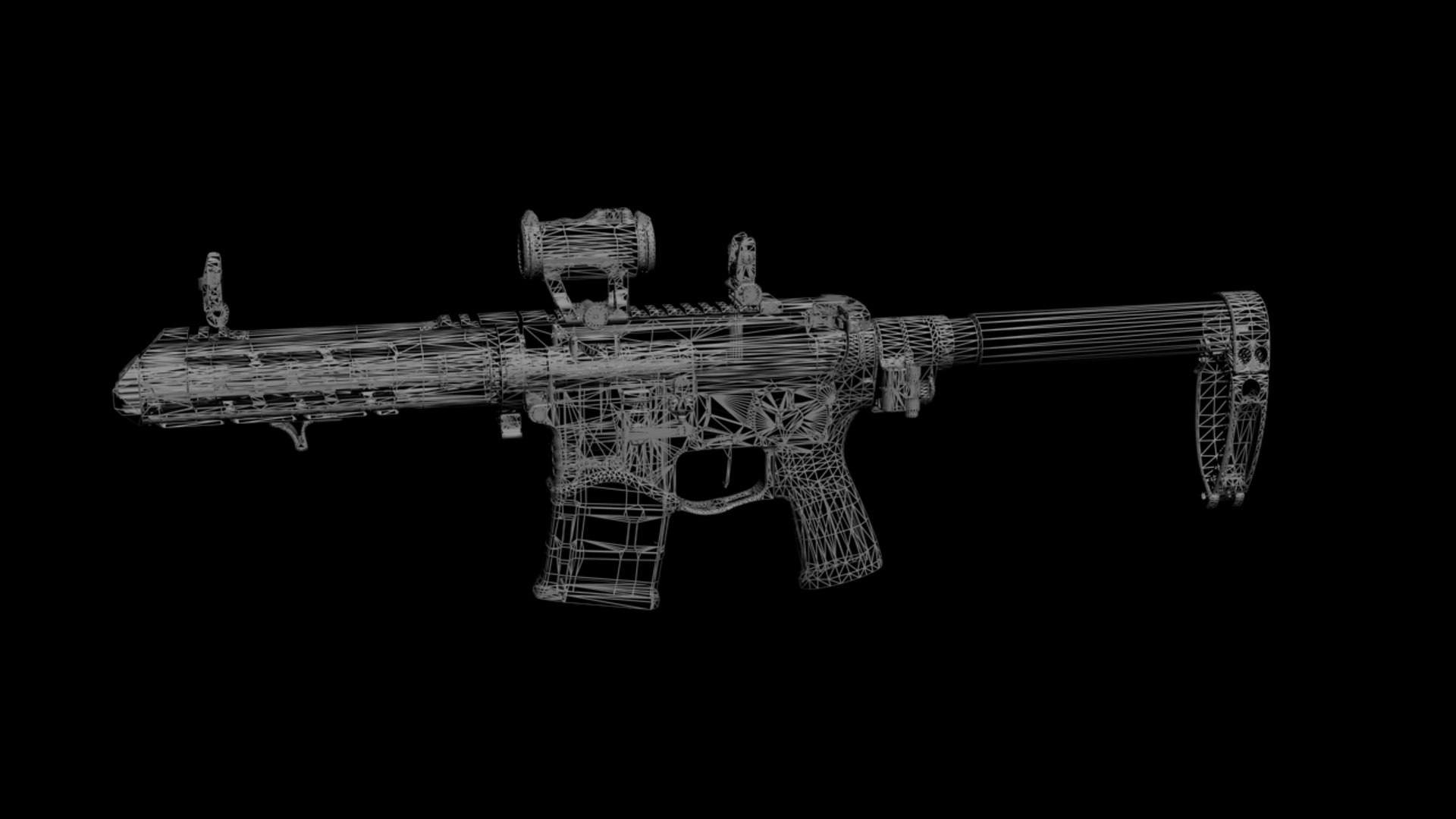 3D model pistol ar15 - TurboSquid 1685762