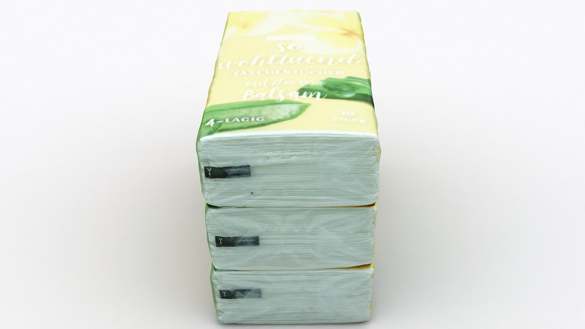 3D model handkerchief packages advertising - TurboSquid 1494469