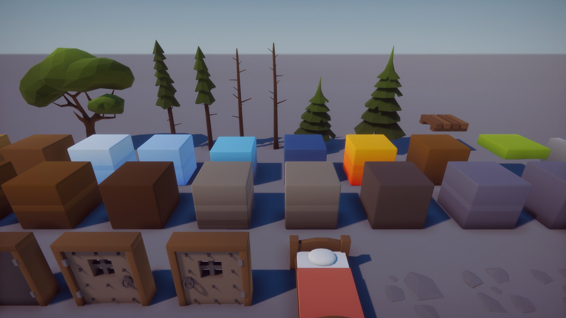 3D Model Modular Cubes Nature - TurboSquid 1570211