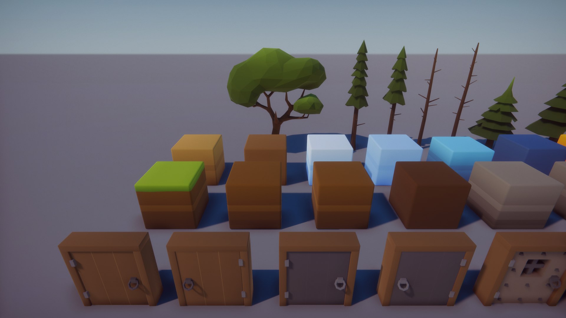 3D Model Modular Cubes Nature - TurboSquid 1570211