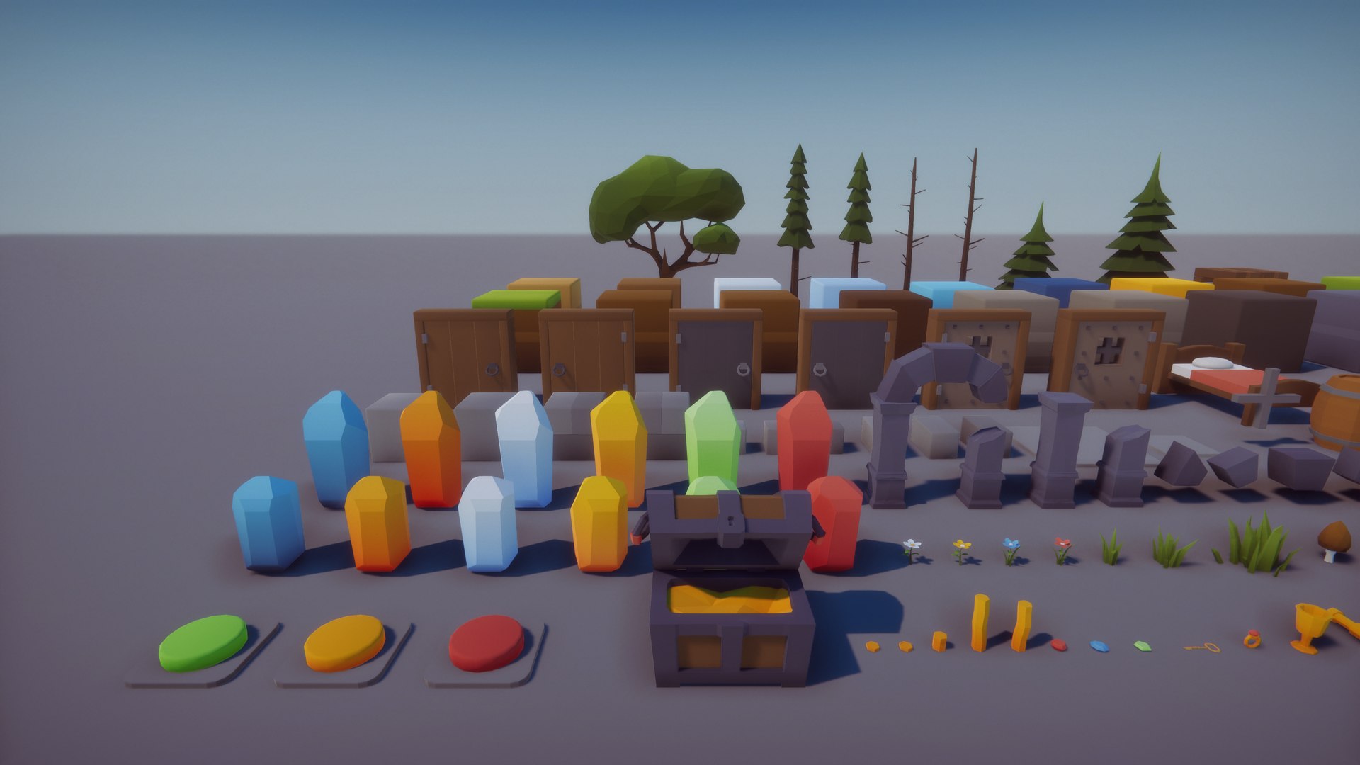 3D Model Modular Cubes Nature - TurboSquid 1570211