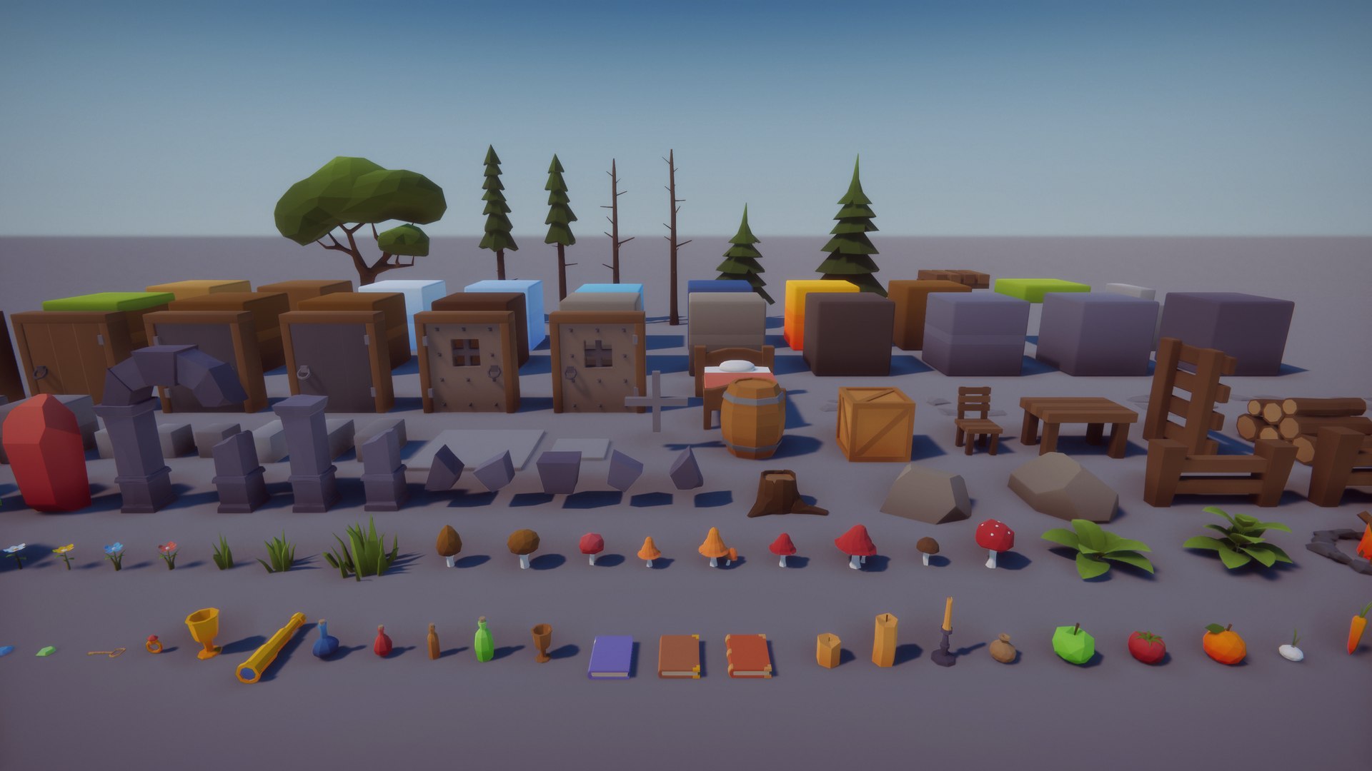 3D Model Modular Cubes Nature - TurboSquid 1570211