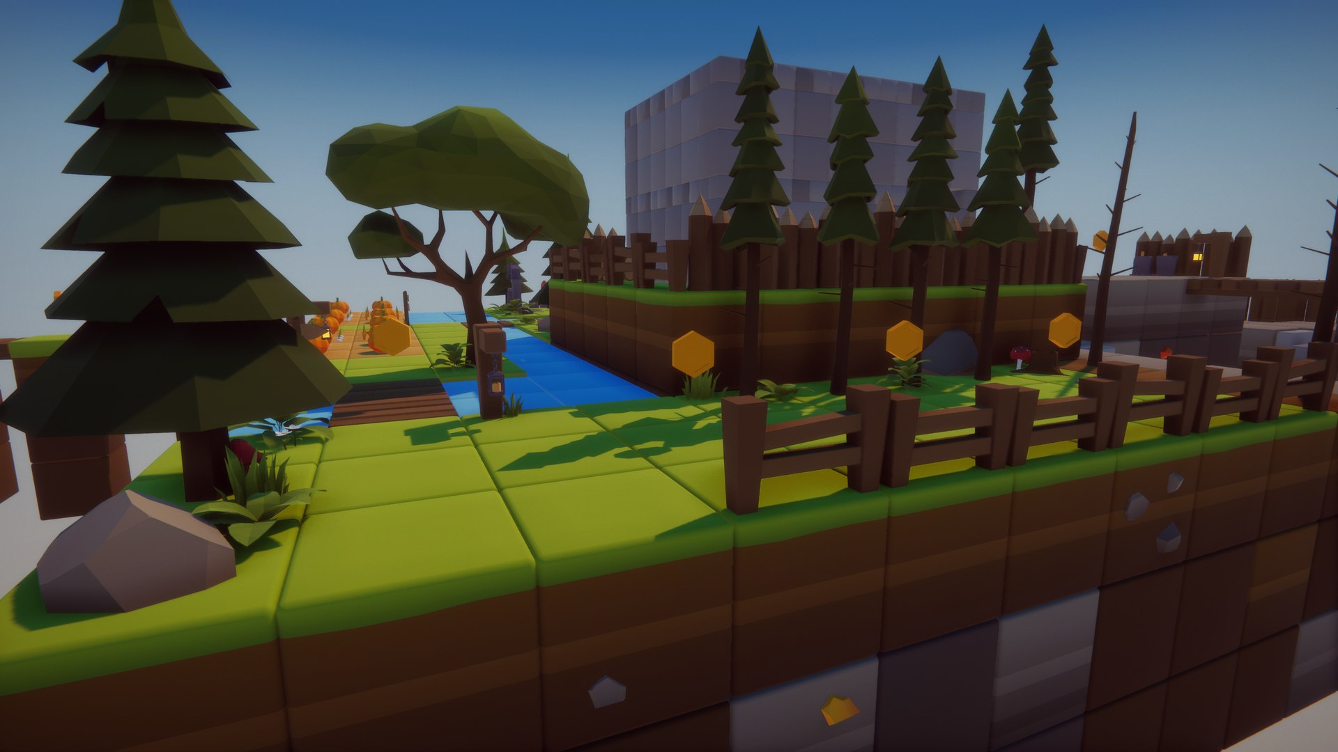 3D Model Modular Cubes Nature - TurboSquid 1570211