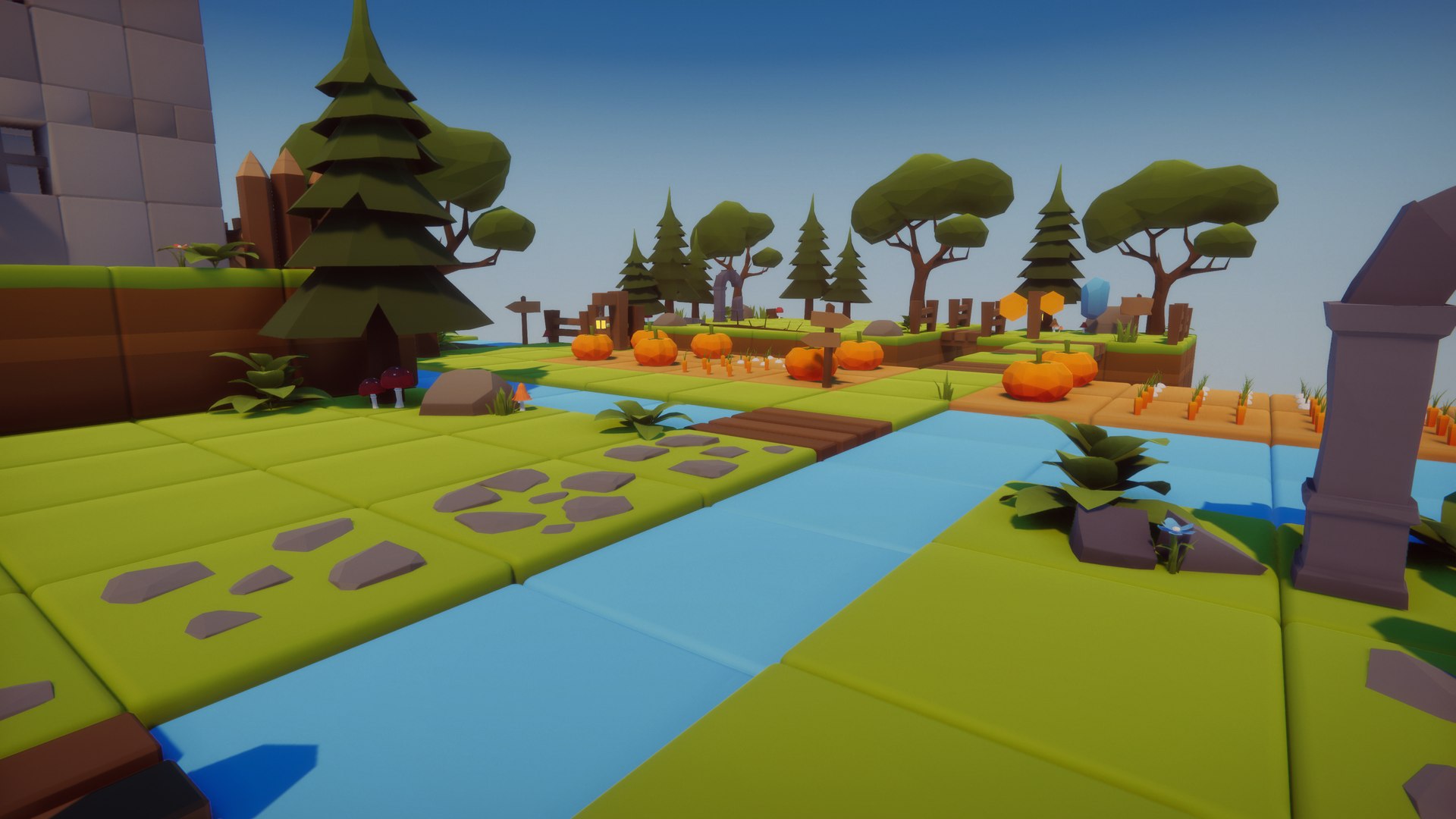 3D Model Modular Cubes Nature - TurboSquid 1570211