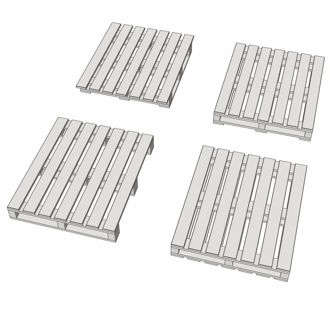 3ds 4 Ways Pallets