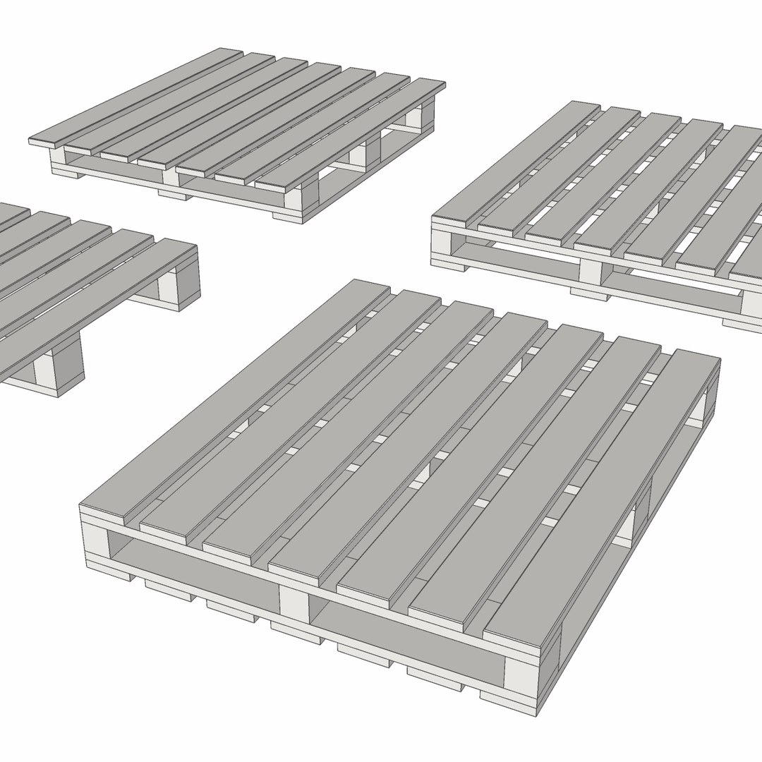 3ds 4 Ways Pallets