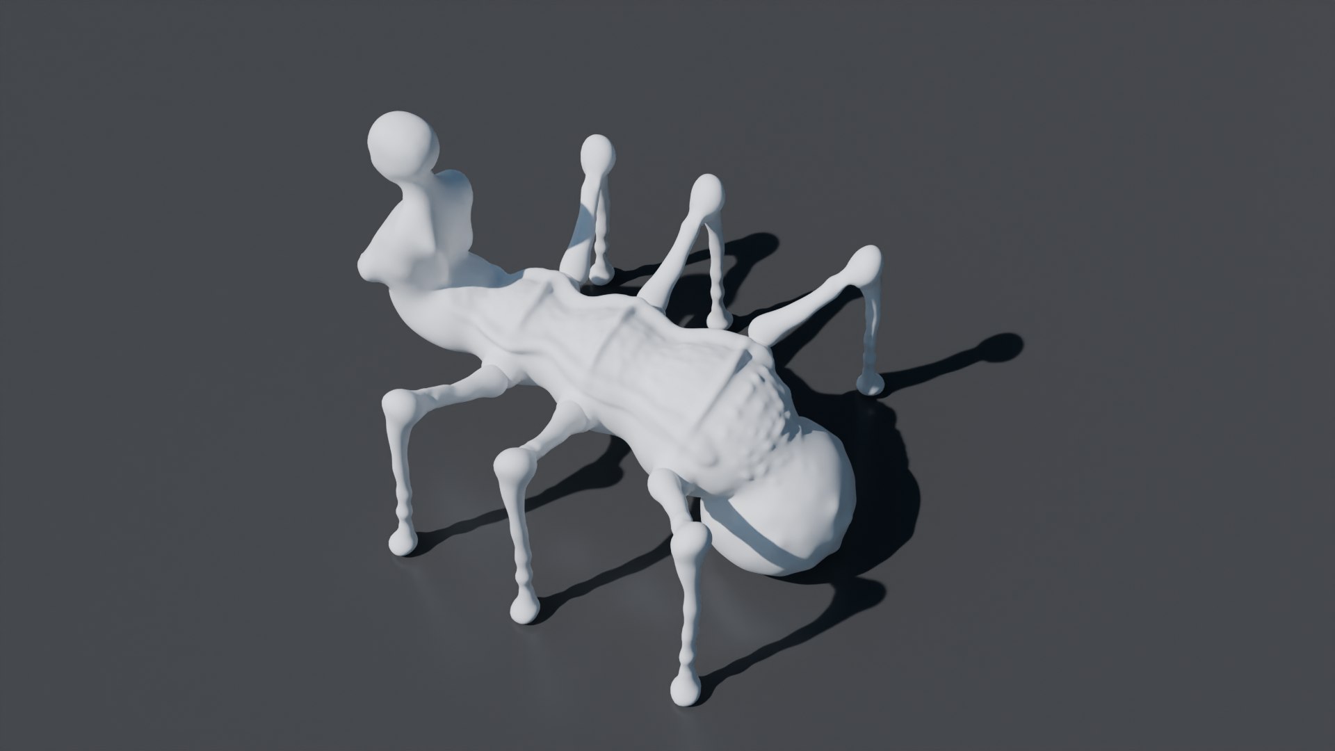 Female Human Hybrid Monster Model - TurboSquid 2326669