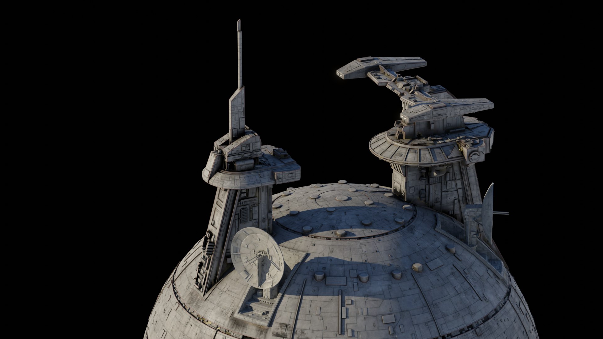 3D Star Wars Core Ship Model - TurboSquid 2135526