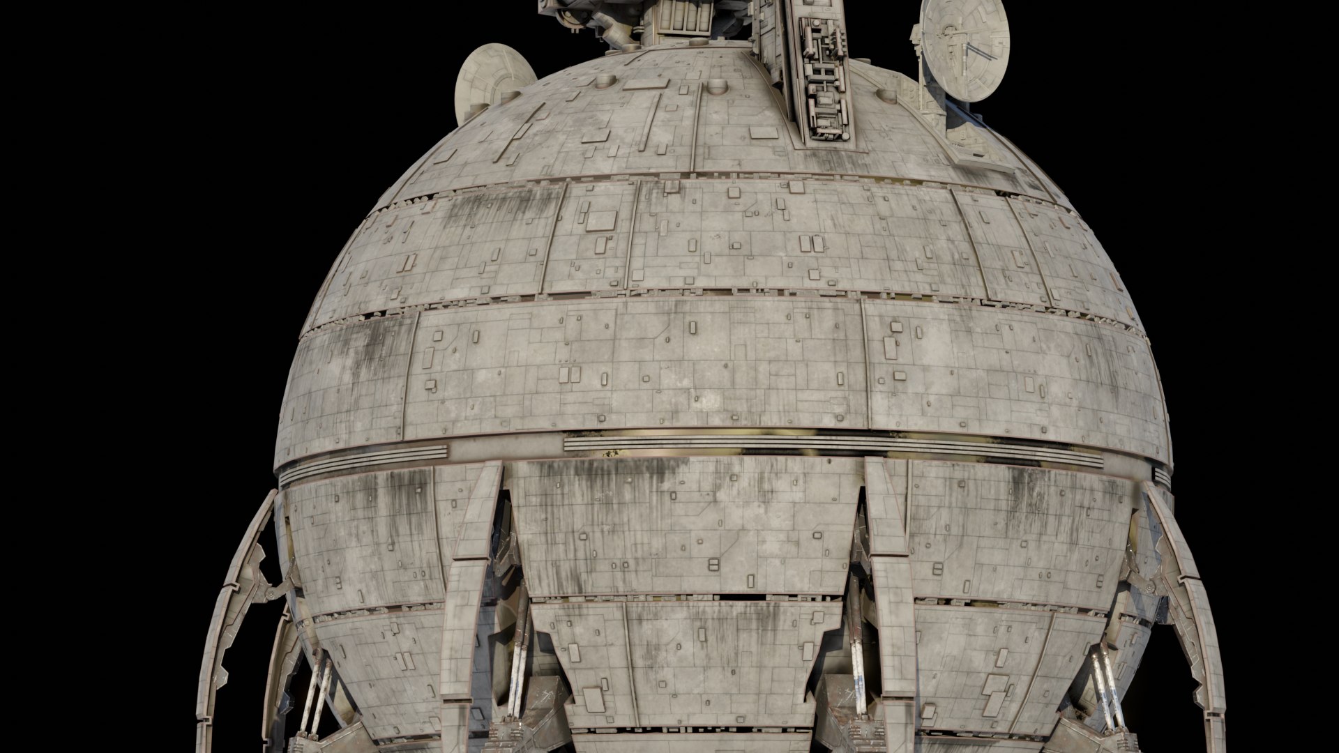 3D Star Wars Core Ship Model - TurboSquid 2135526