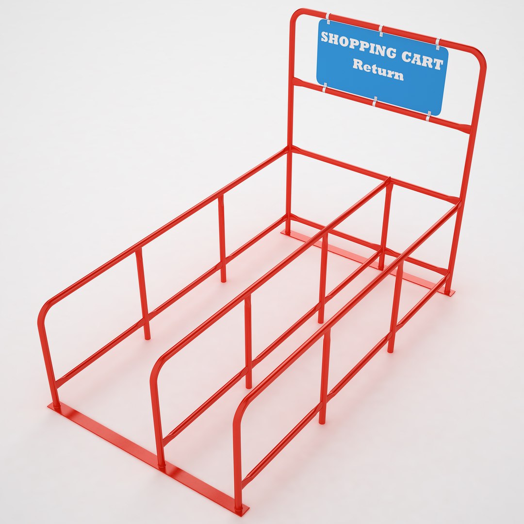 3D Shopping Cart Return 10 - TurboSquid 2033823