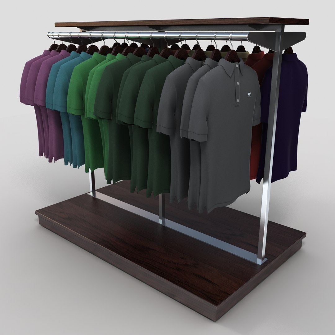 Max Polo Shirt Rack