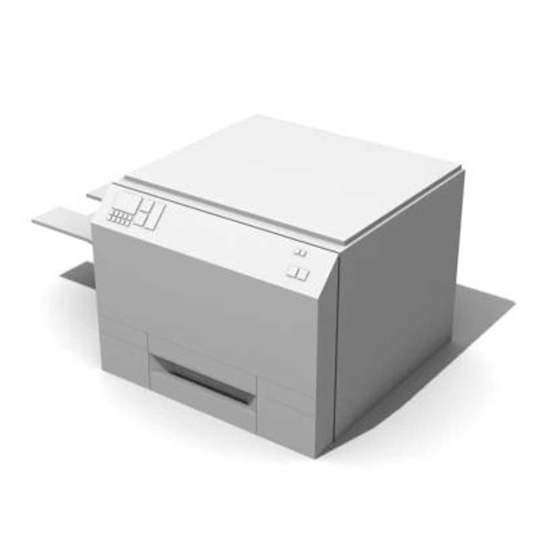 3d model photocopier copier