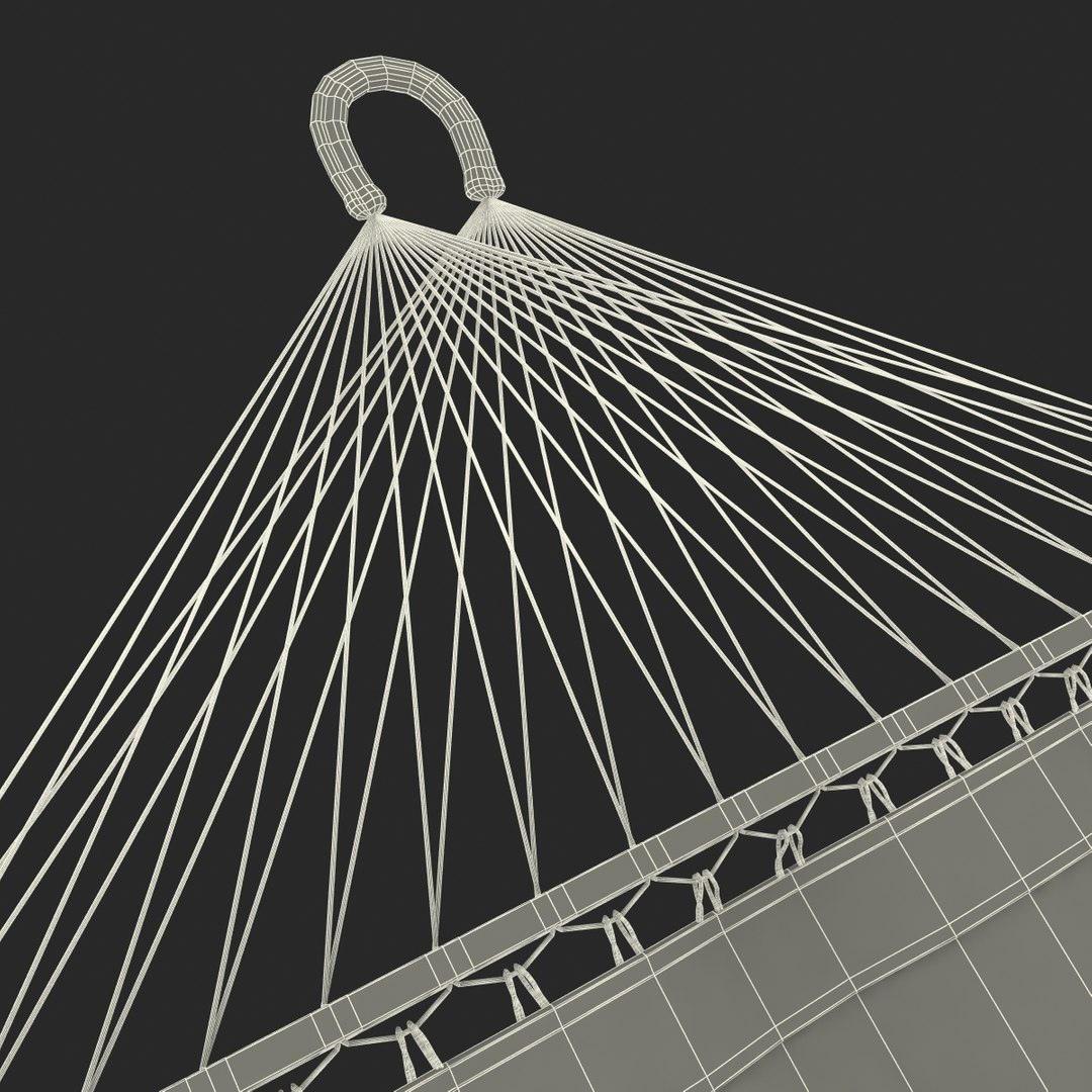 3d Model Hammock Green