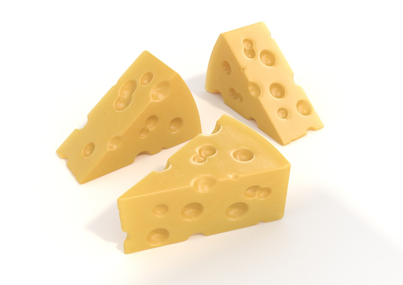 Cheese Triangle Model - TurboSquid 1689426