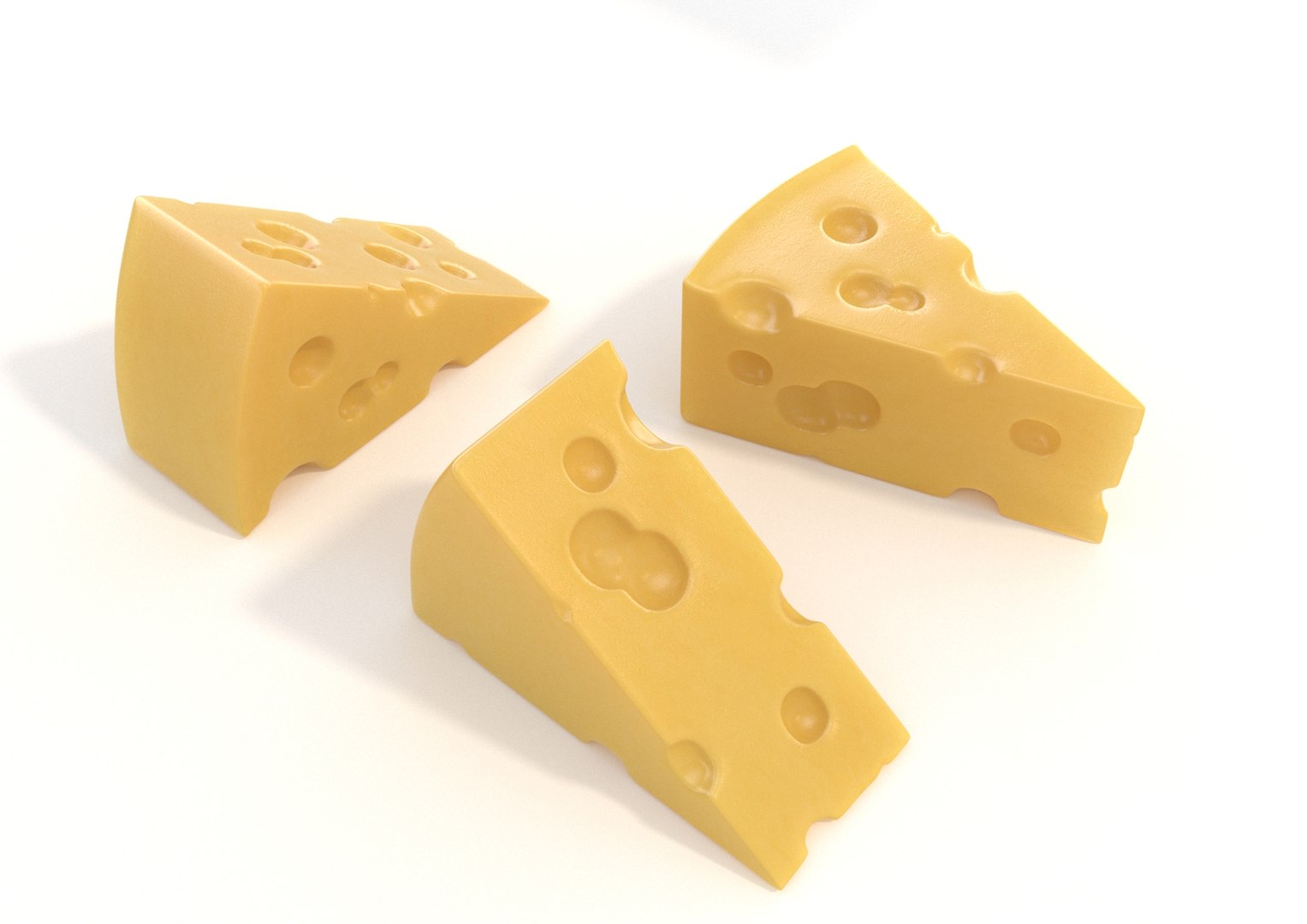 Cheese Triangle Model - TurboSquid 1689426