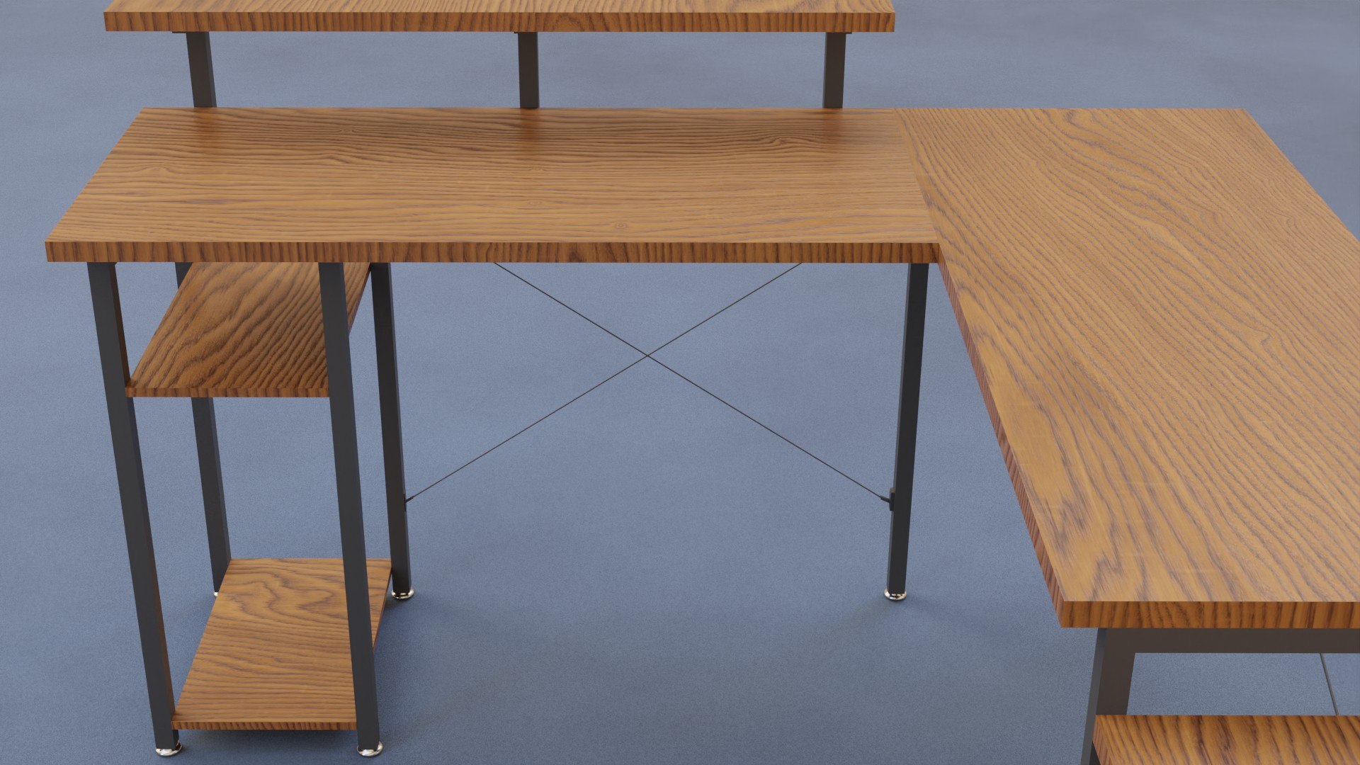 3D Desk Table - TurboSquid 2215883