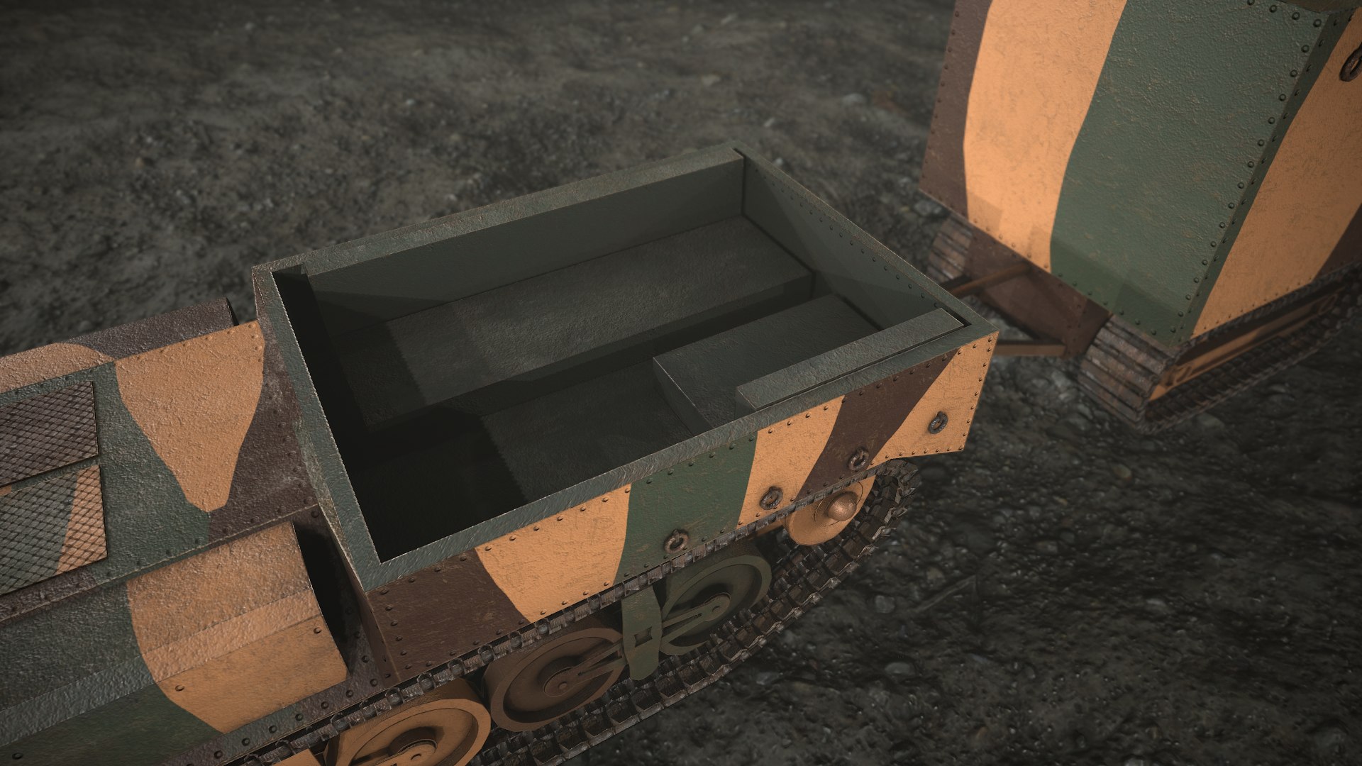 3D lorraine 37l tank model - TurboSquid 1618517