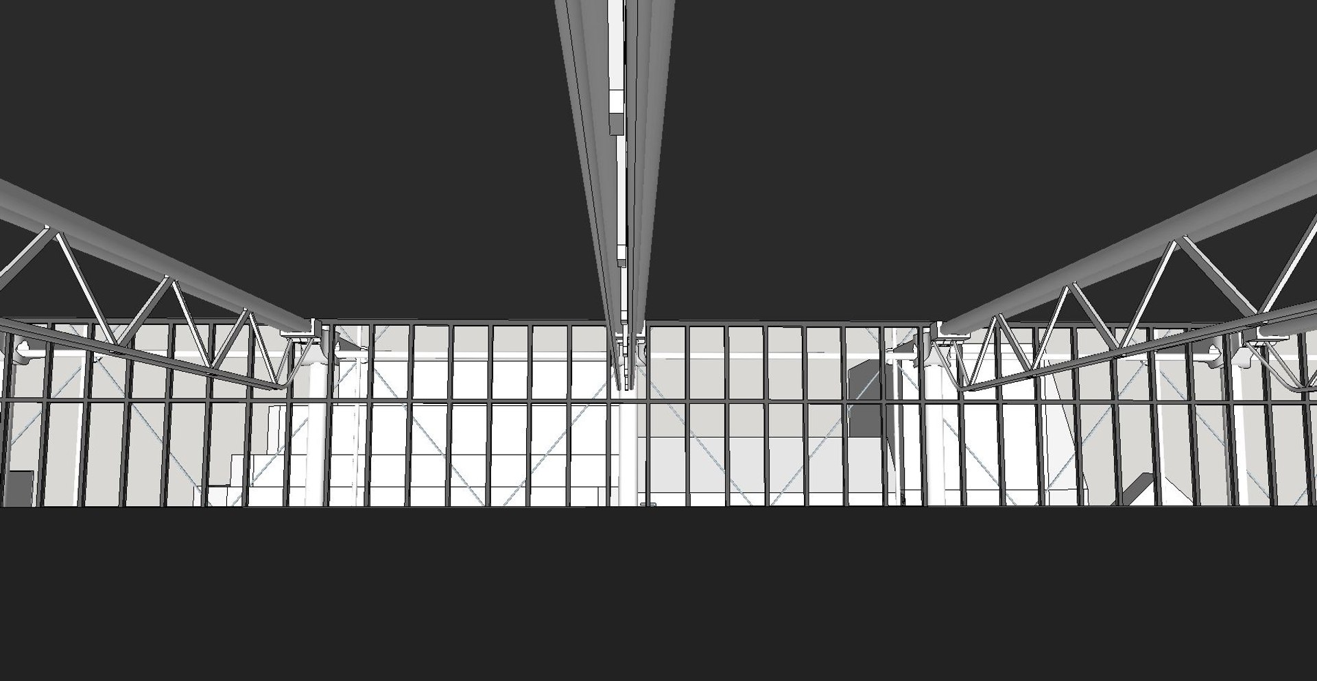 3d Pompidou Center Building