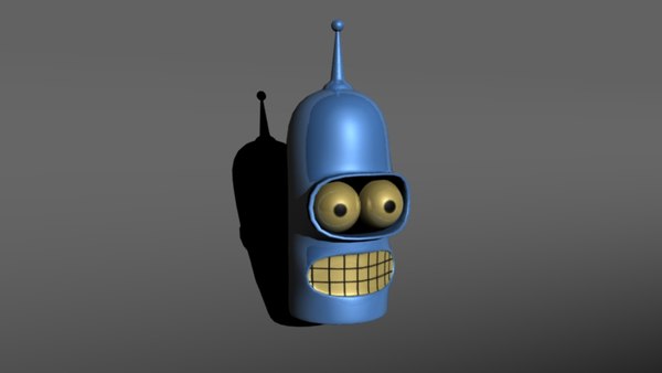 modelo 3d Bender de Futurama - TurboSquid 924222