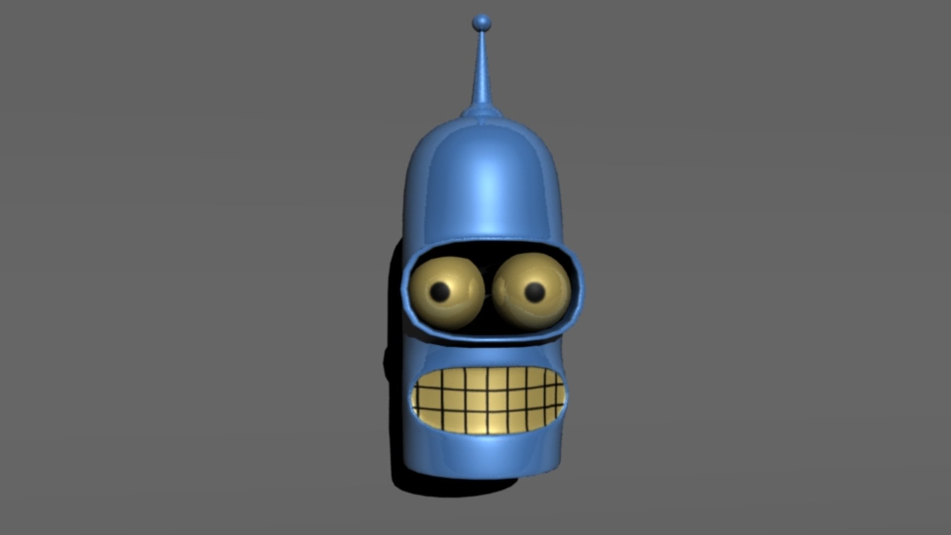 Bender Futurama 3d Model