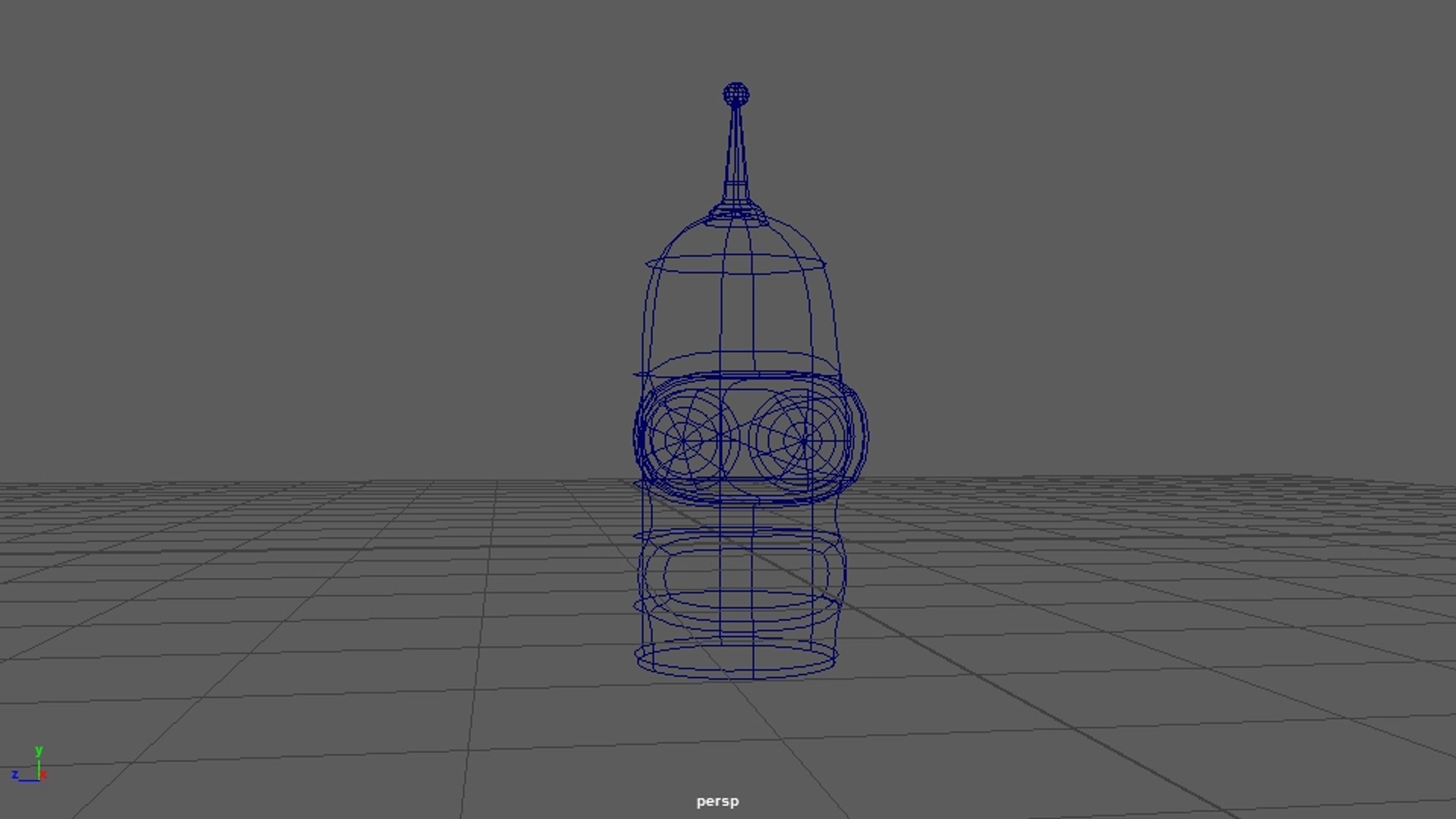 Bender Futurama 3d Model