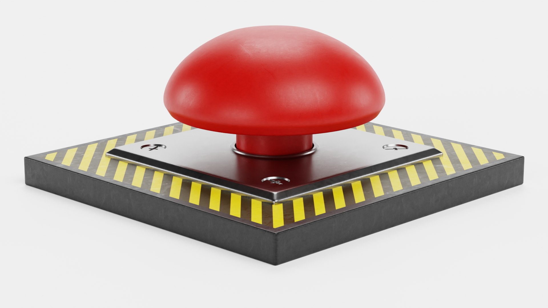 Emergency Button 3 Model - TurboSquid 1870025