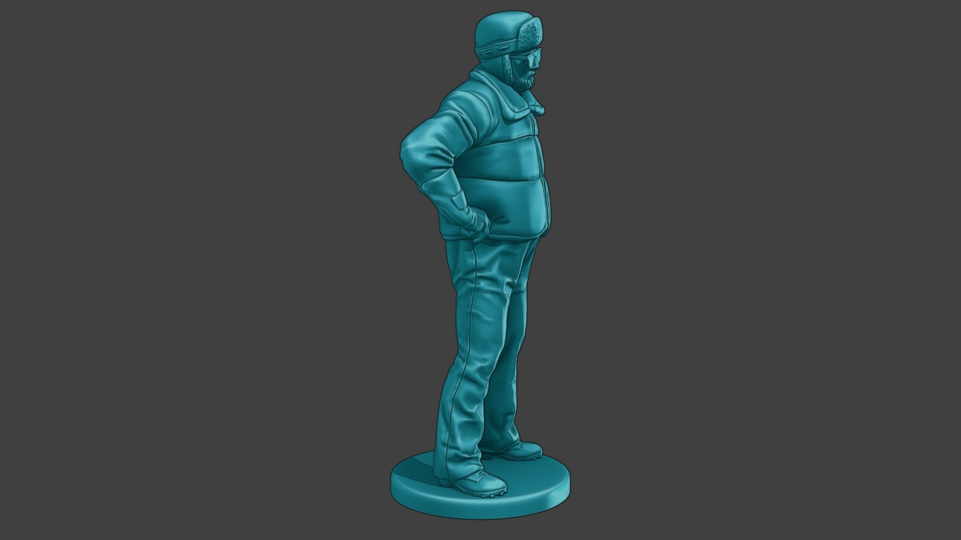 Actual Male Truck Driver AMTD 002 3D Model - TurboSquid 1962668