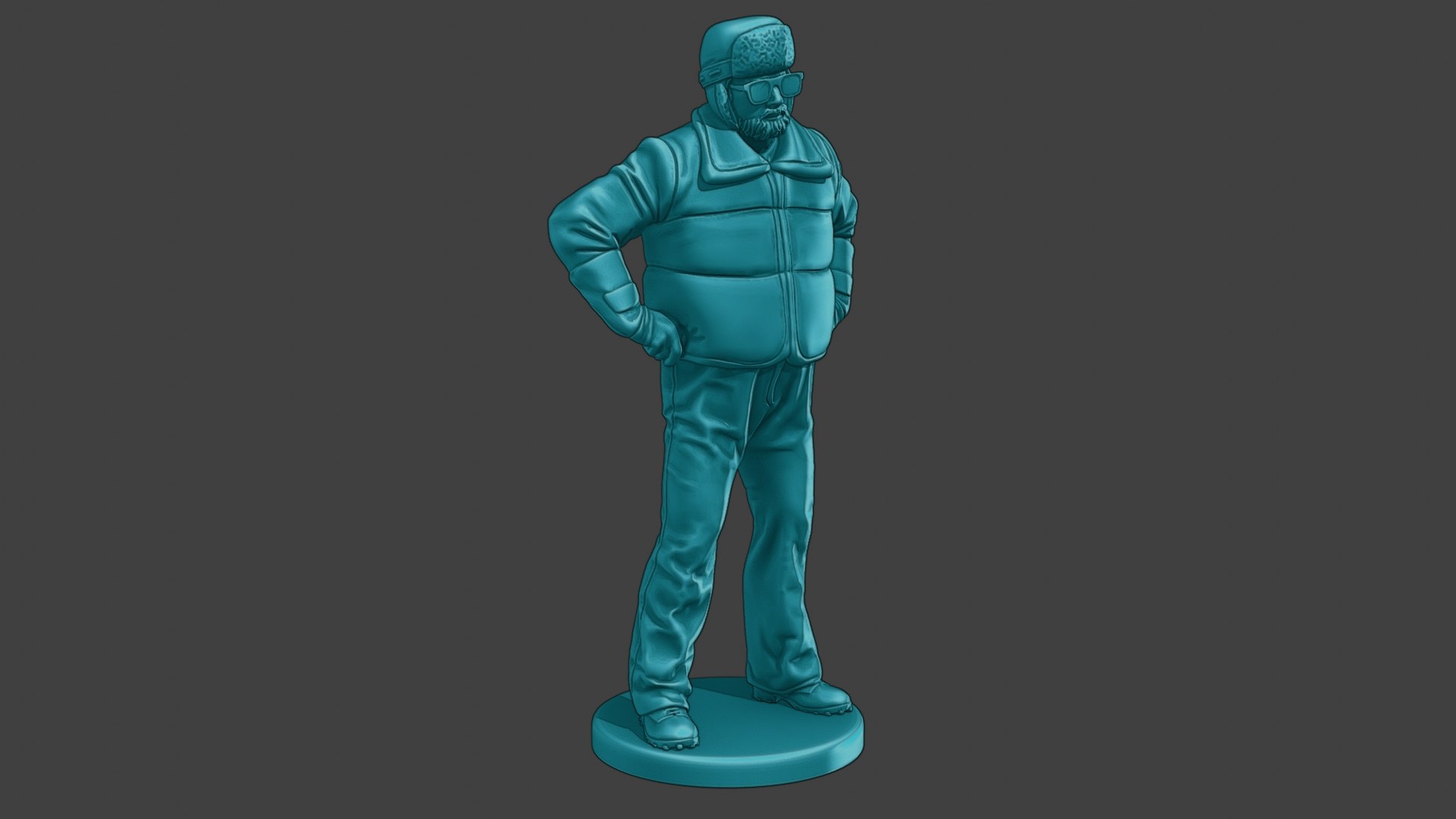 Actual Male Truck Driver AMTD 002 3D Model - TurboSquid 1962668