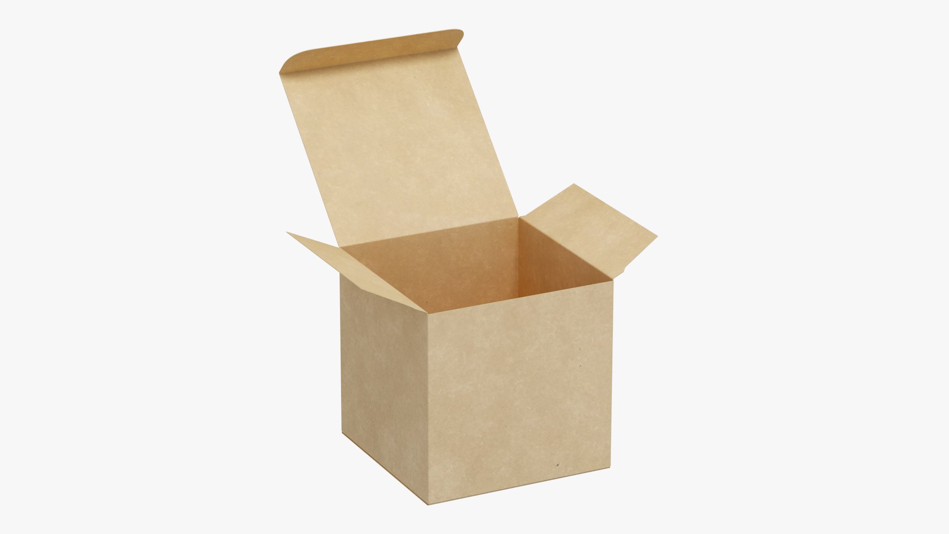 3D Open Packaging Box model - TurboSquid 2042591