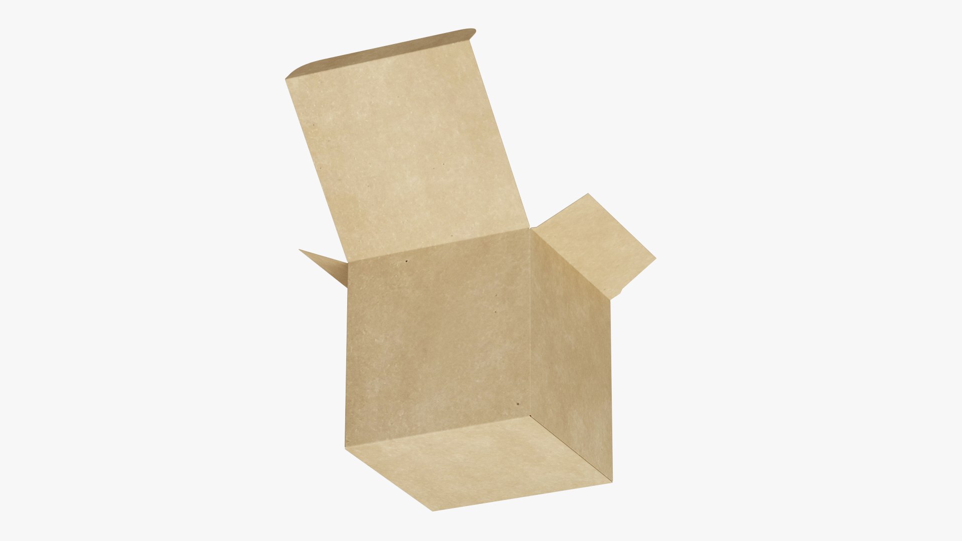 3D Open Packaging Box model - TurboSquid 2042591