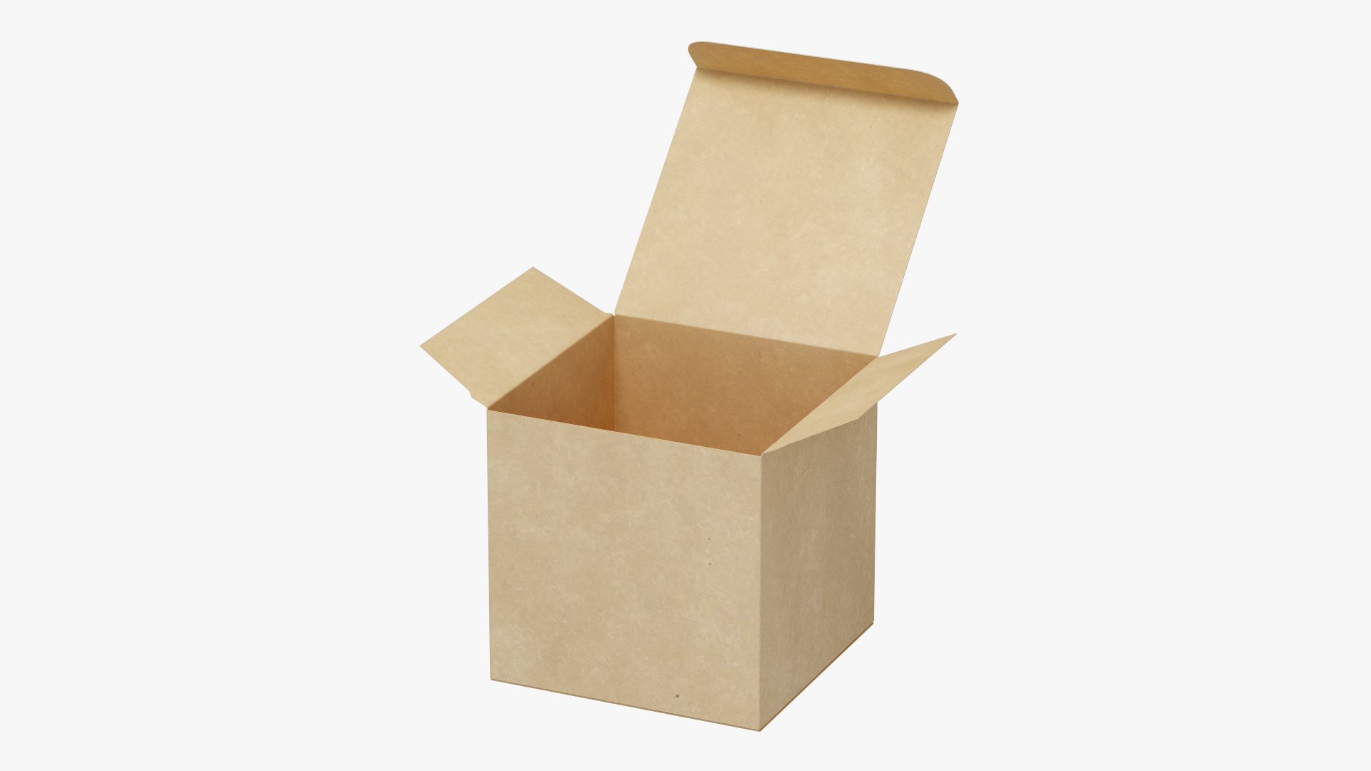 3D Open Packaging Box model - TurboSquid 2042591