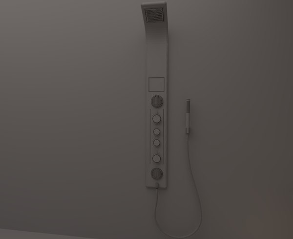 3D Modern Shower model - TurboSquid 2045972
