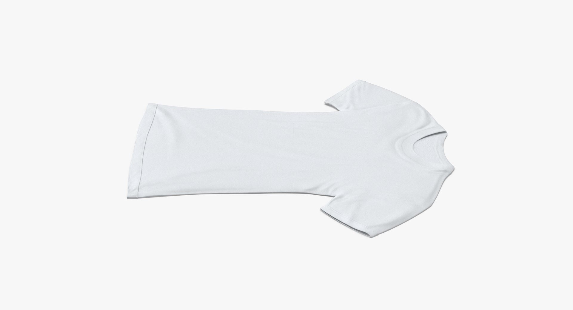 Female Crew Neck Laid 3D Model - TurboSquid 1194342