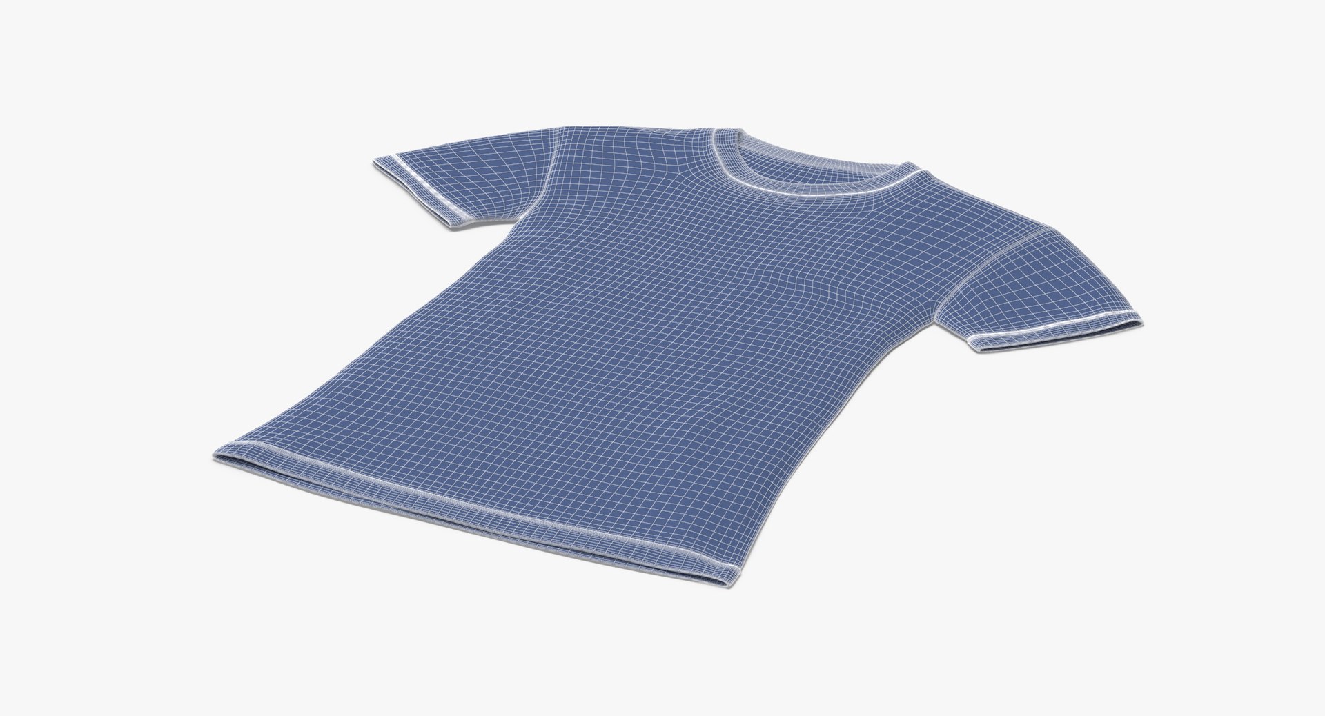 Female Crew Neck Laid 3D Model - TurboSquid 1194342