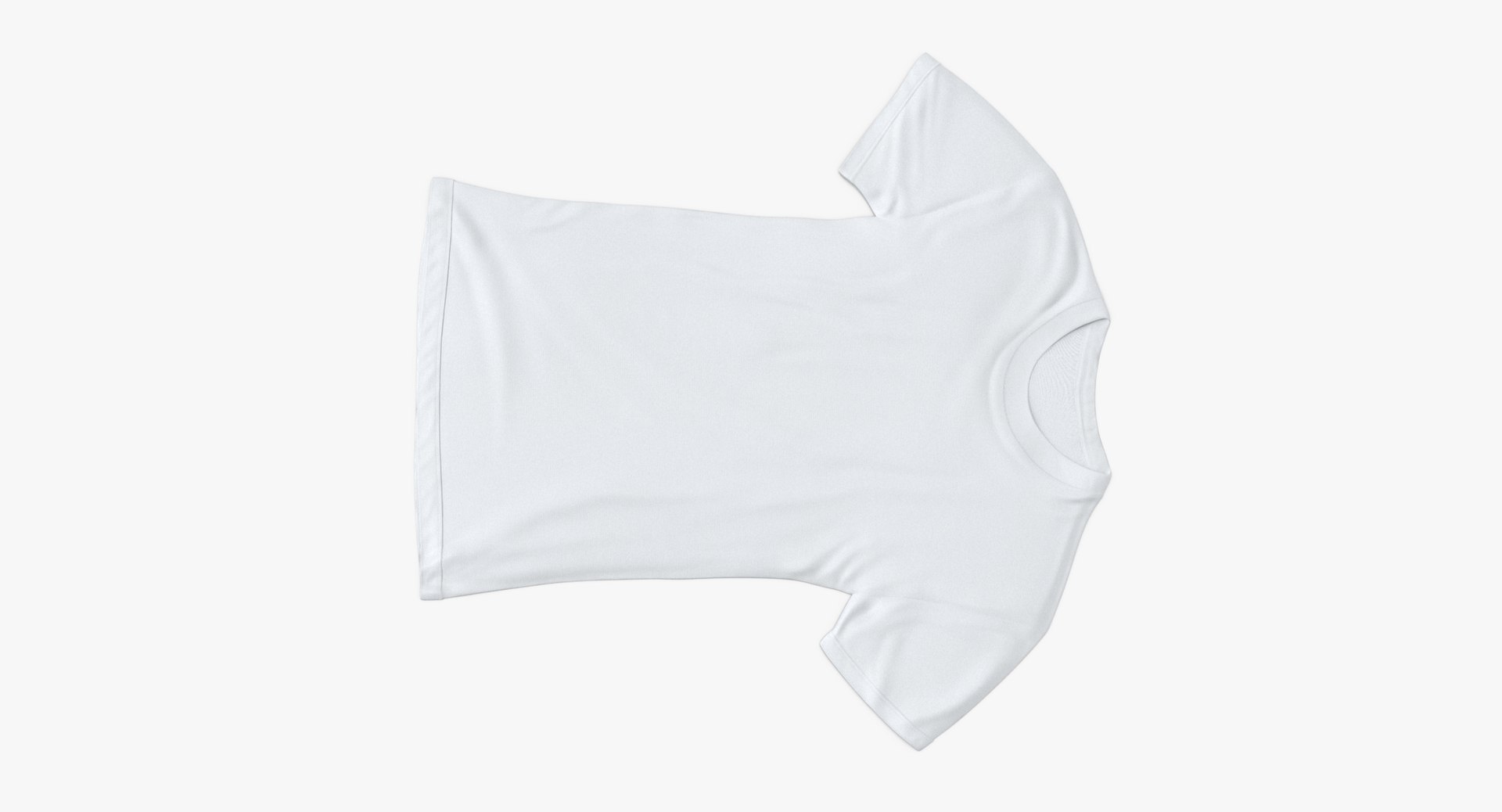 Female Crew Neck Laid 3D Model - TurboSquid 1194342