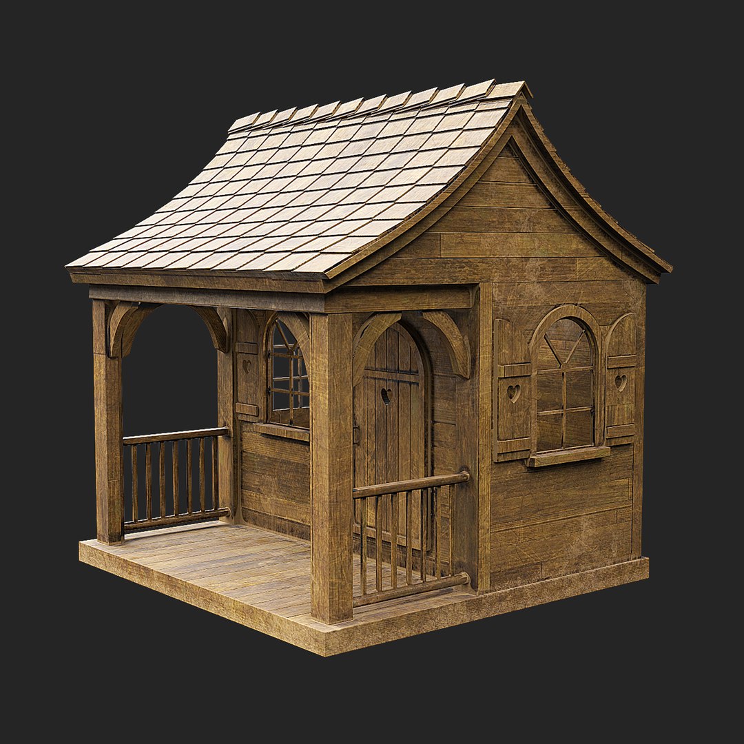 3D Wood Old Wooden Model - TurboSquid 1407177