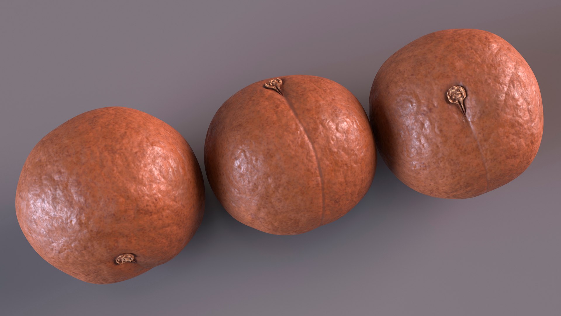 3D Macadamia Nuts In Shell Model - TurboSquid 2179922