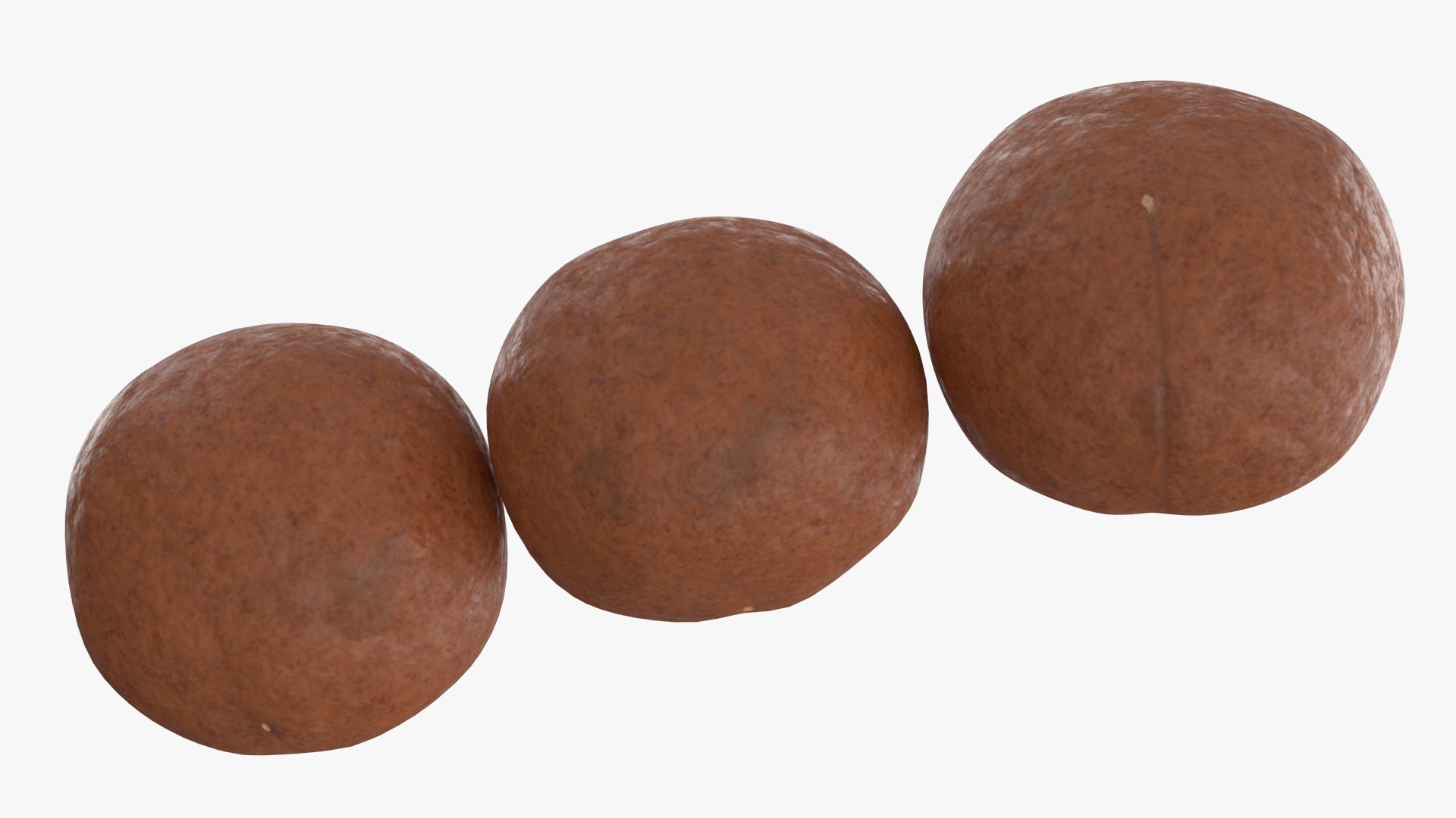 3D Macadamia Nuts In Shell Model - TurboSquid 2179922
