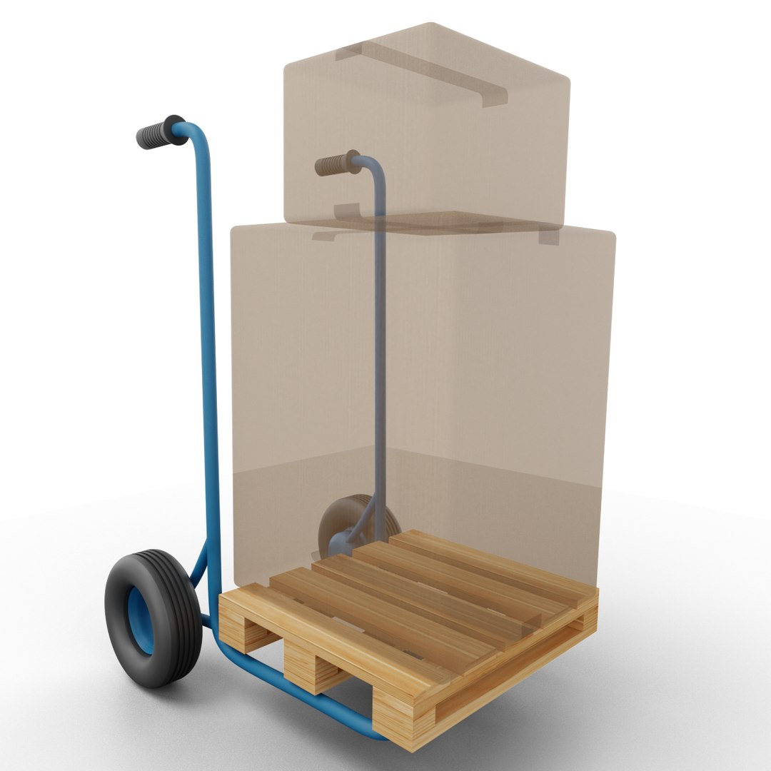 Loadcart Load Cart 3D - TurboSquid 1673622