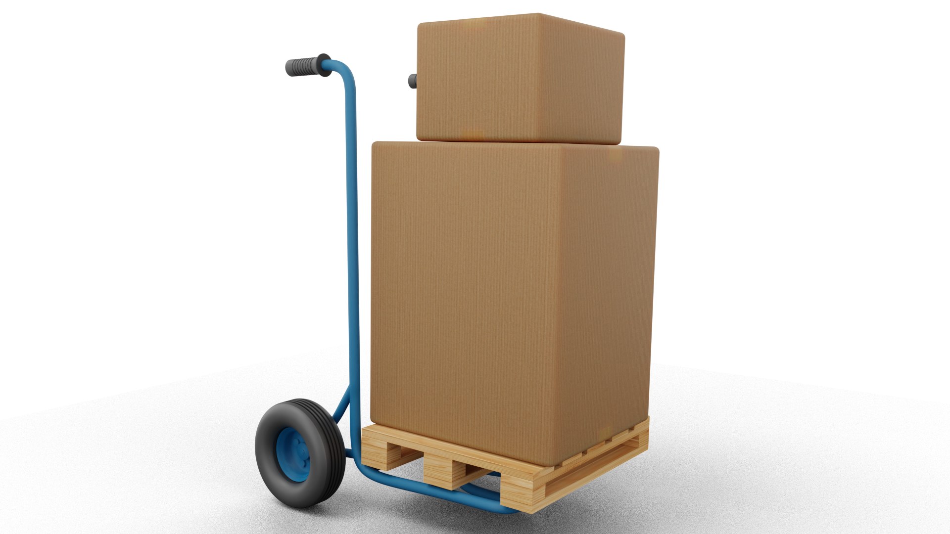 Loadcart Load Cart 3D - TurboSquid 1673622