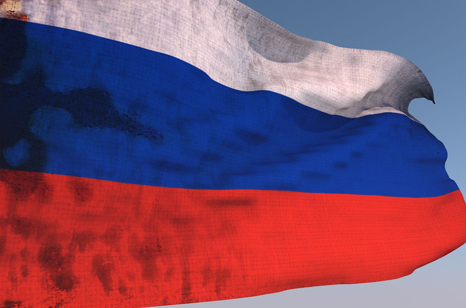 3D Russia Waving Flag Animation Model - TurboSquid 1544620