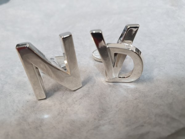 modelo 3d cufflink N vD - TurboSquid 1993747