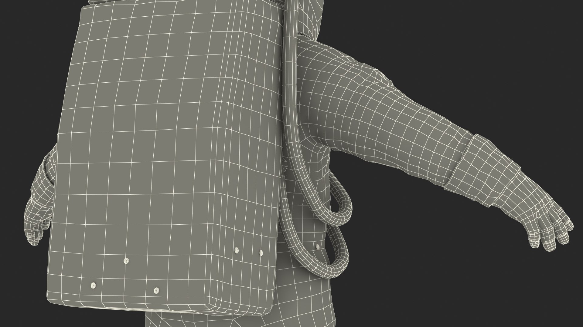 A7l Apollo Skylab Spacesuit 3d Model