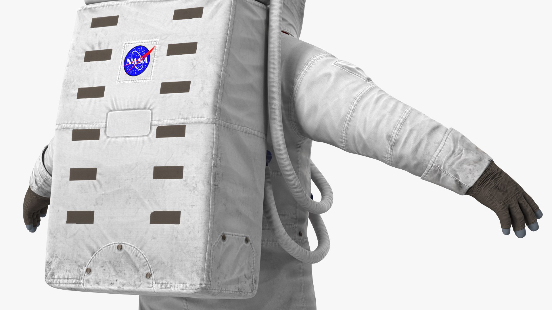 a7l apollo skylab spacesuit 3d model