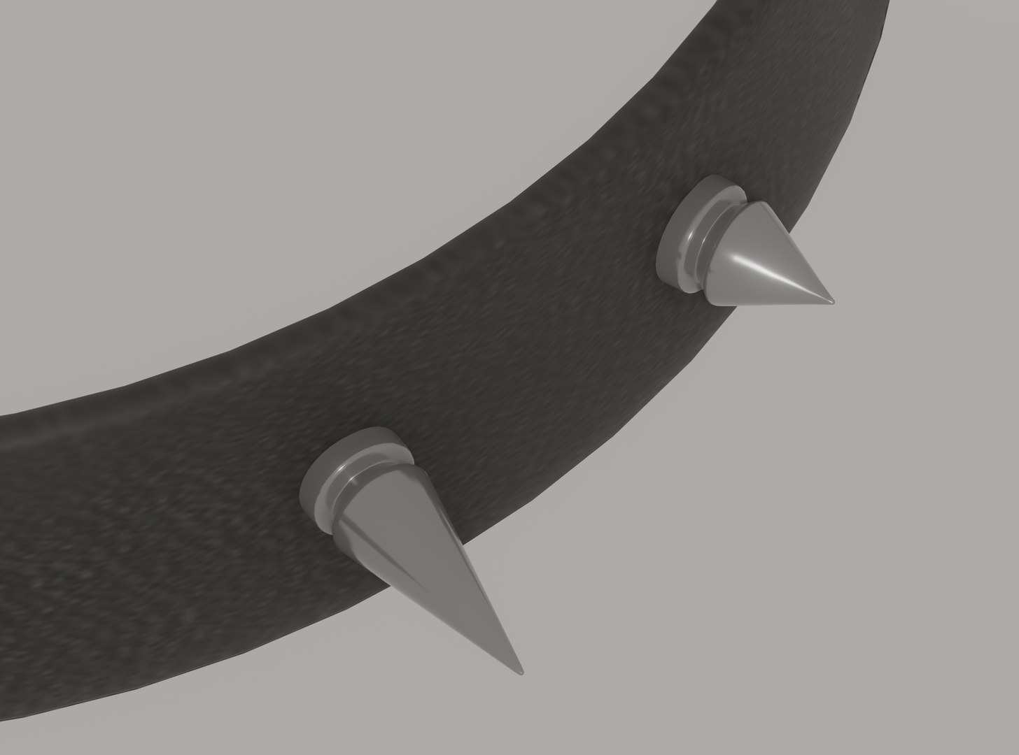 3D Spiked Collar - TurboSquid 2198729