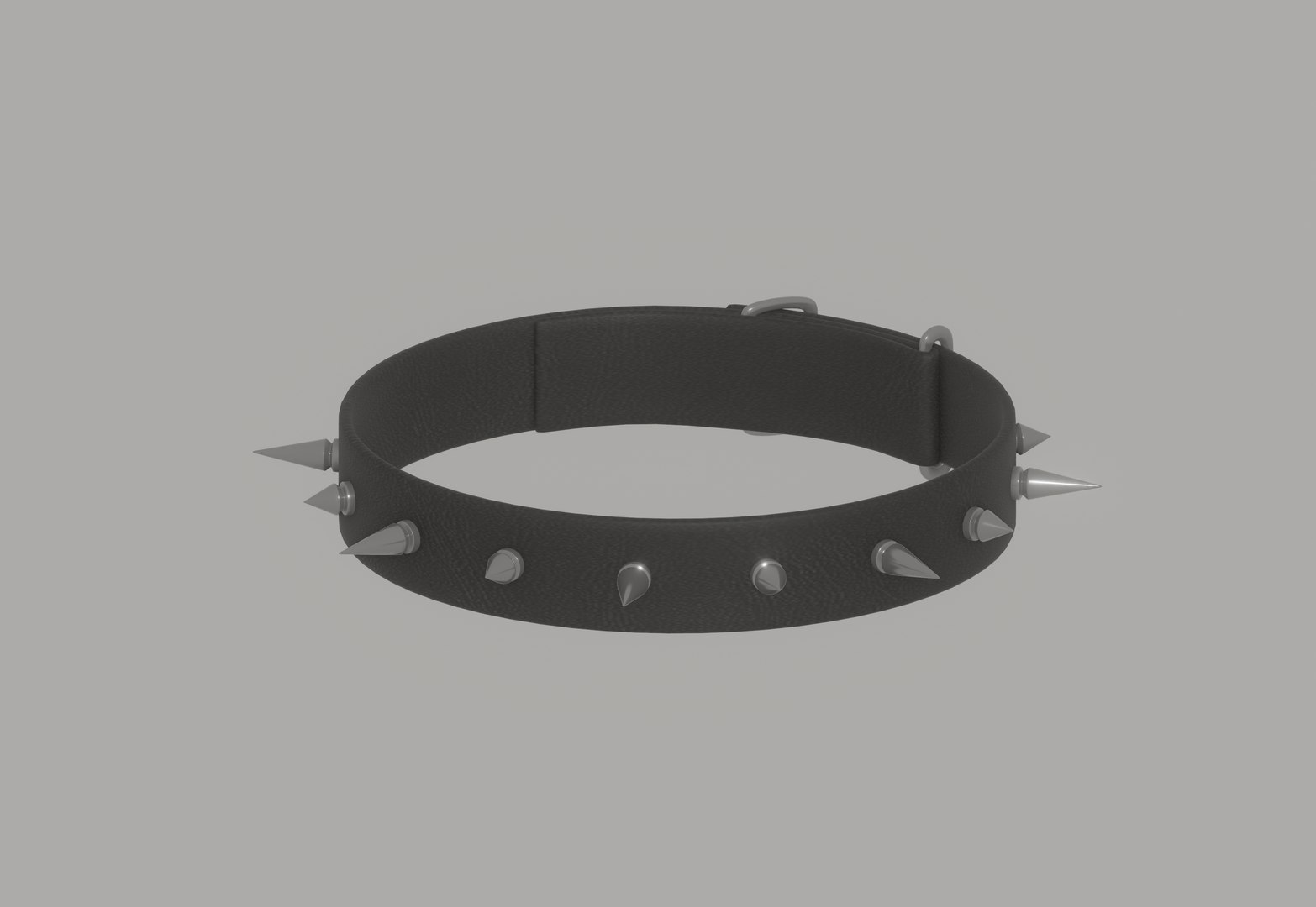 3D Spiked Collar - TurboSquid 2198729