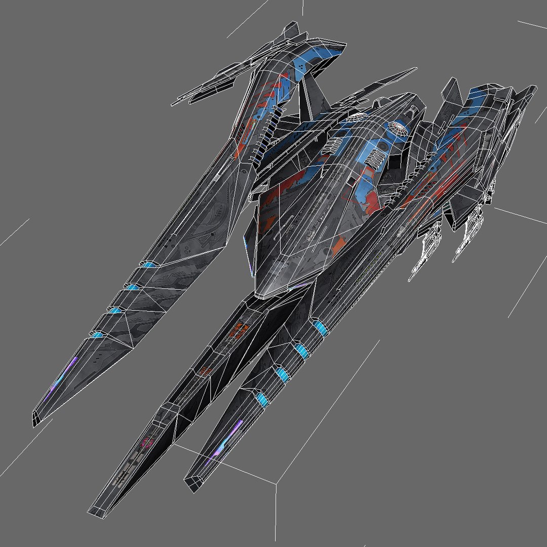 Sf Alien Dreadnought A7 3D Model - TurboSquid 1277250