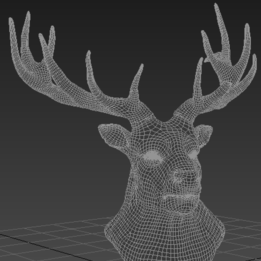 Deer Antlers Head Max