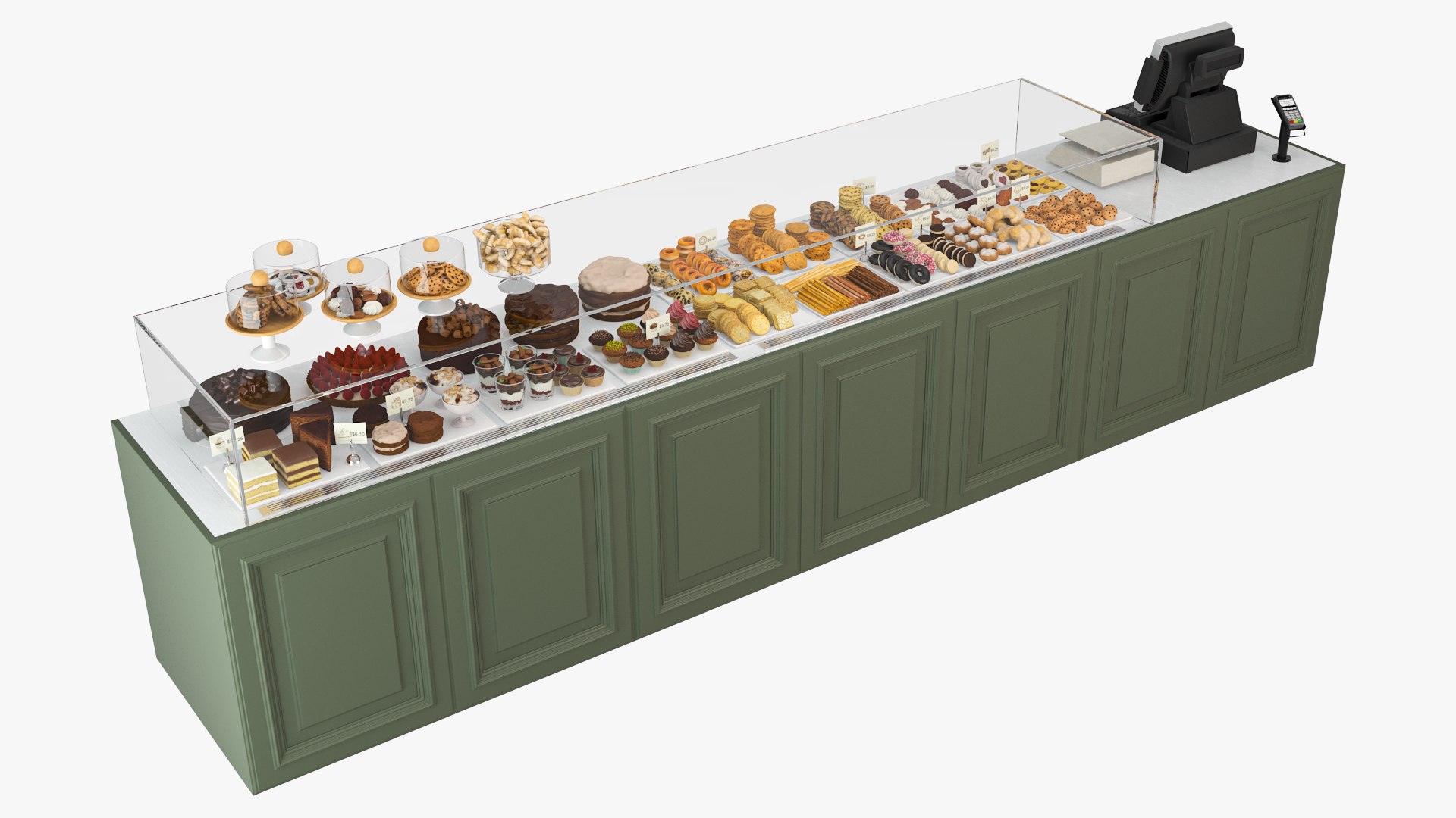 Bakery case display 3D - TurboSquid 1633944