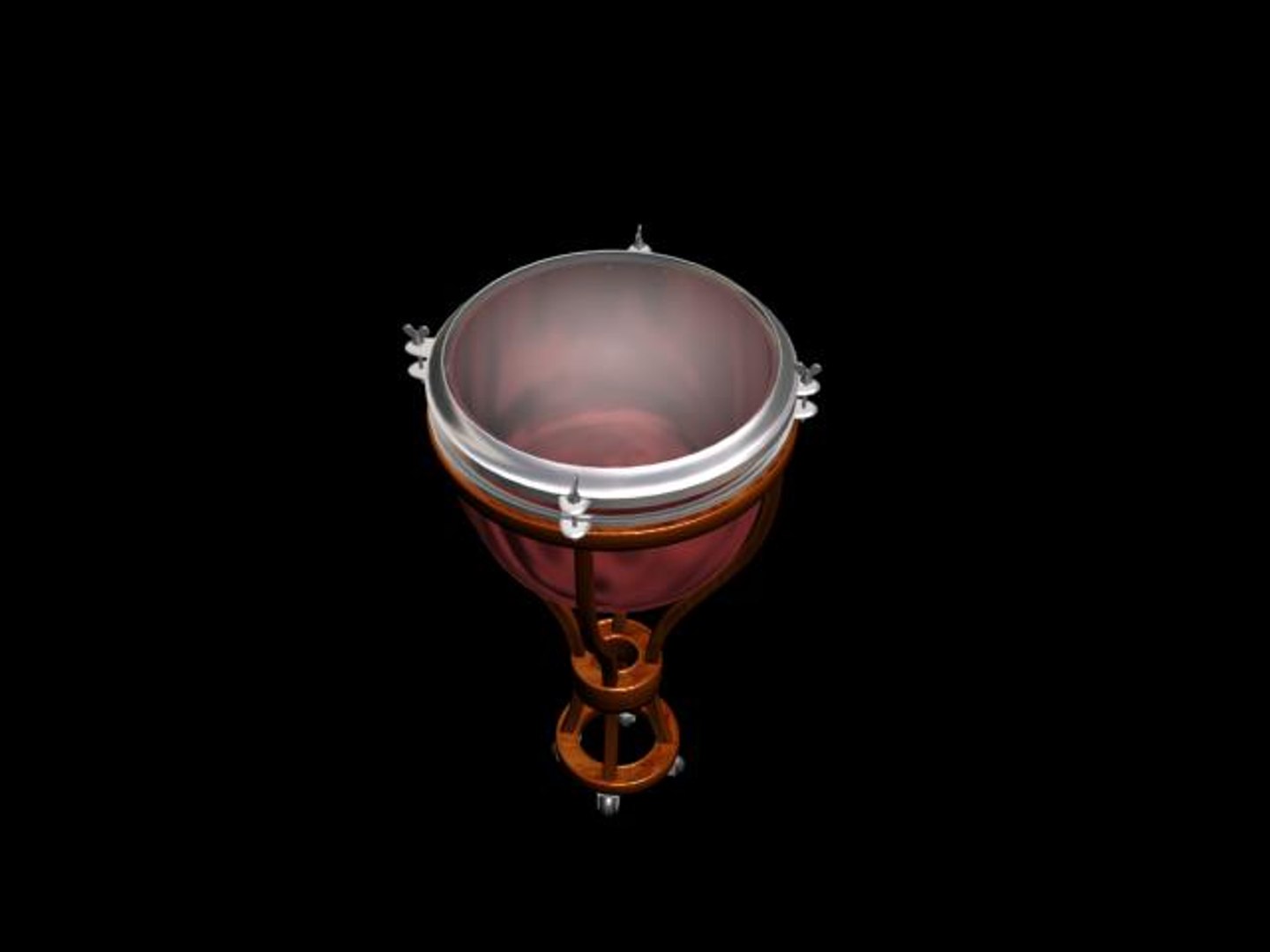 3d Model Clasical Timpani